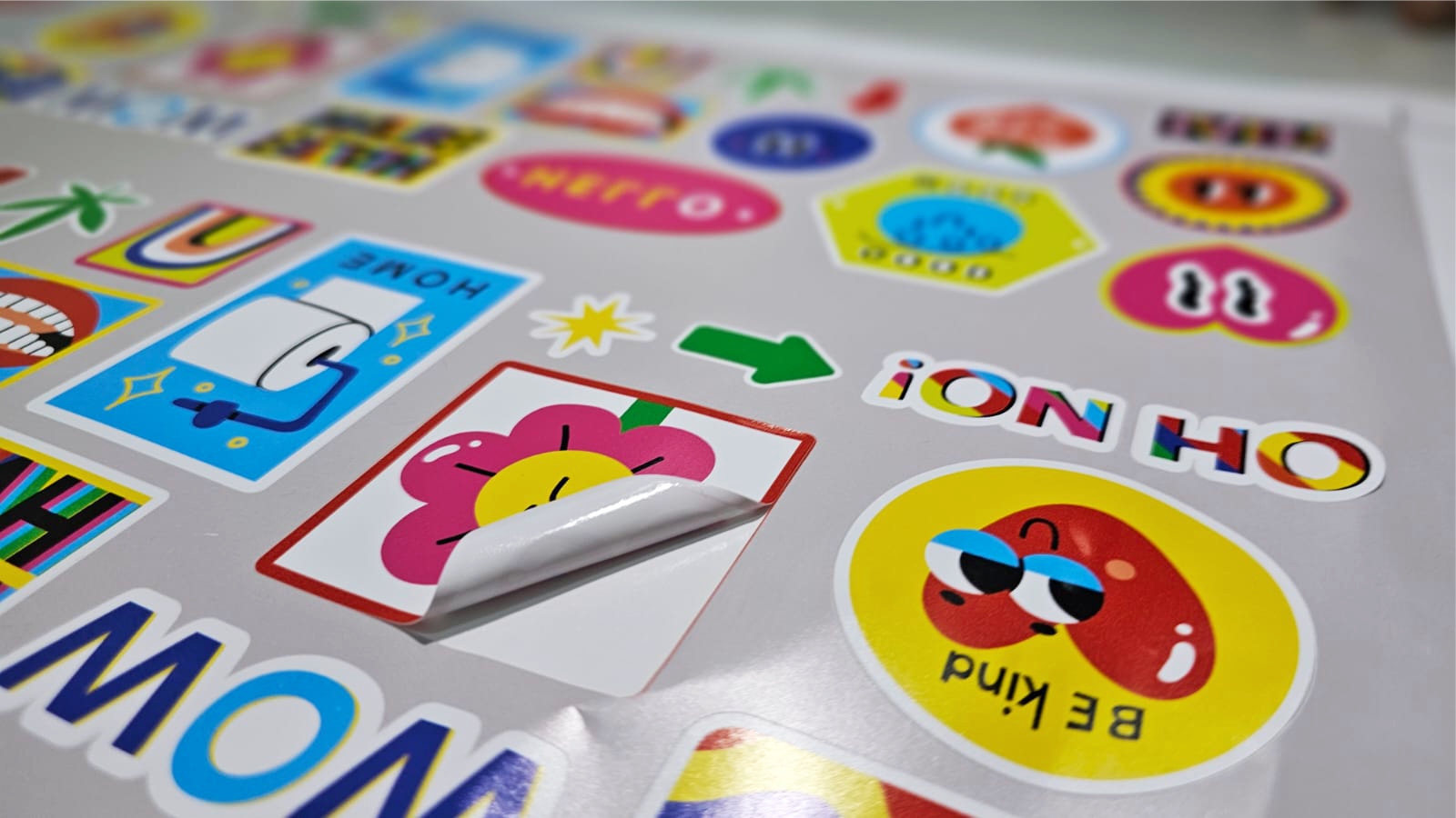 Custom Stickers Printing Vinyl Indoor Outdoor Quality