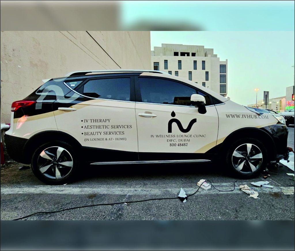 Vehicles branding dubai uae offer price call now quick services