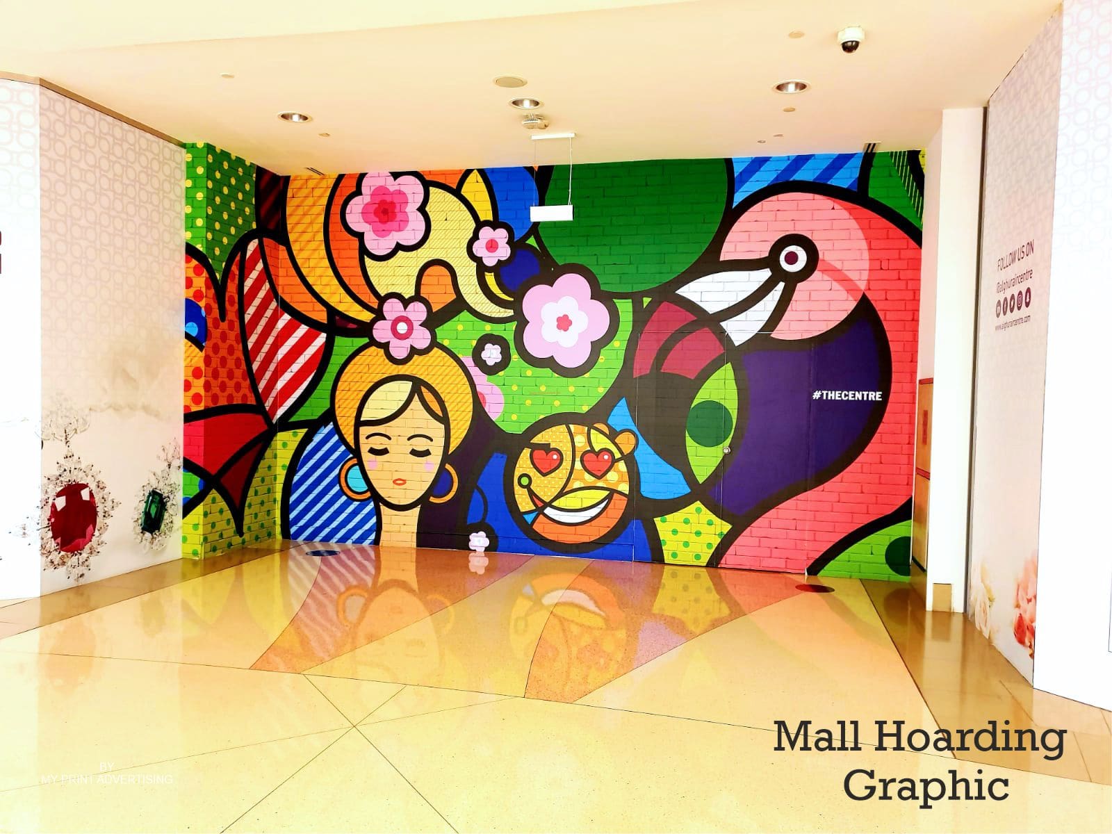 Mall hoarding graphics printing dubai - MY PRINT ADVERTISING DUBAI